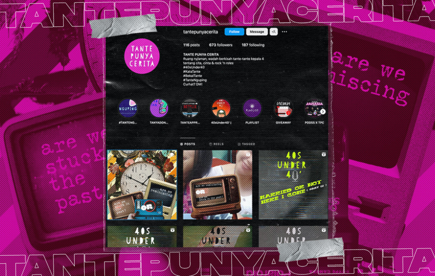 KENALAN SAMA TANTE: JADI BIJAK TERHADAP 'TANTE' BERSAMA @TANTEPUNYACERITA