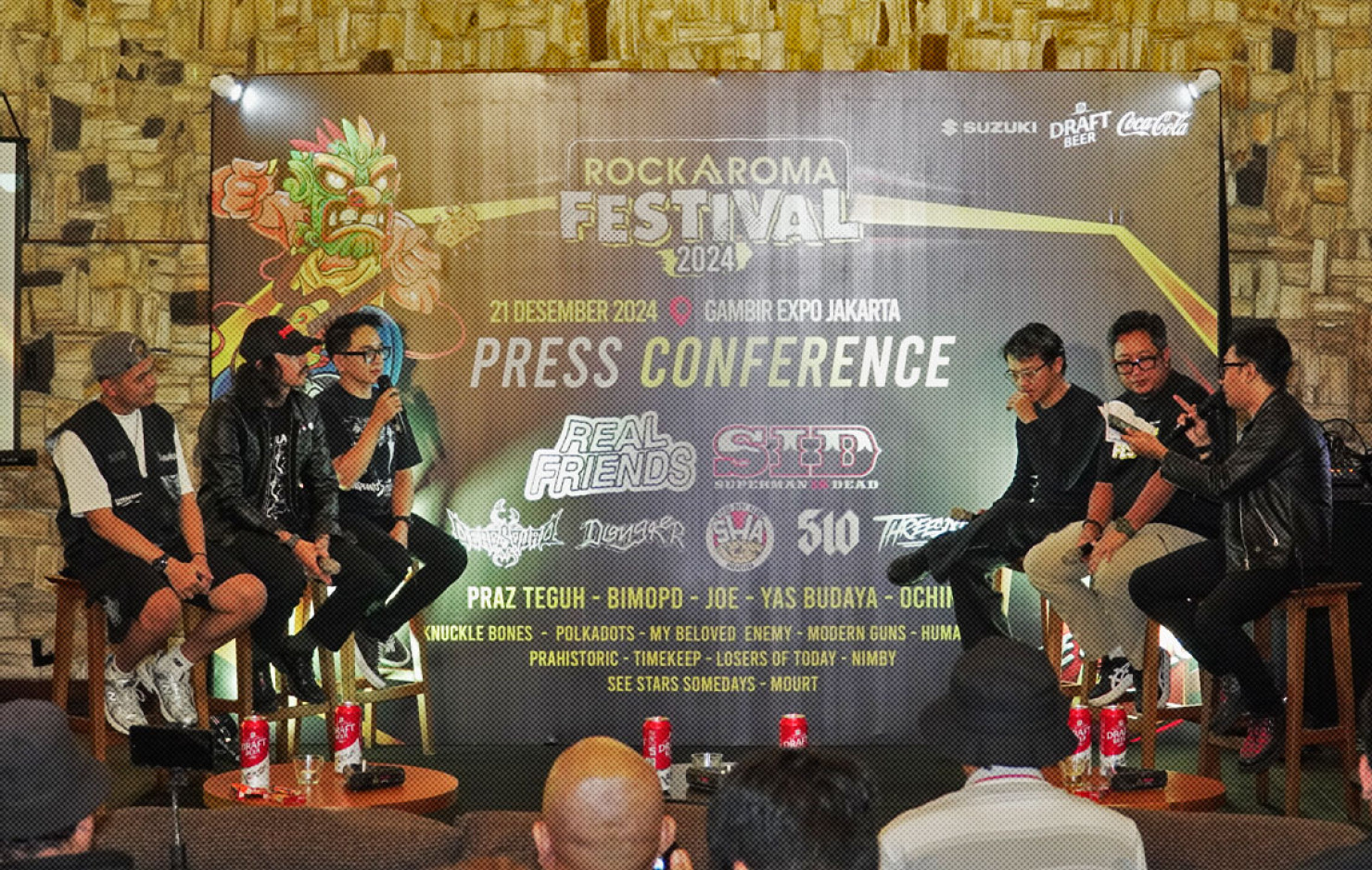 REAL FRIENDS HINGGA KOLABORASI 510 X BIMOPD BAKAL TAMPIL DI ROCKAROMA ...