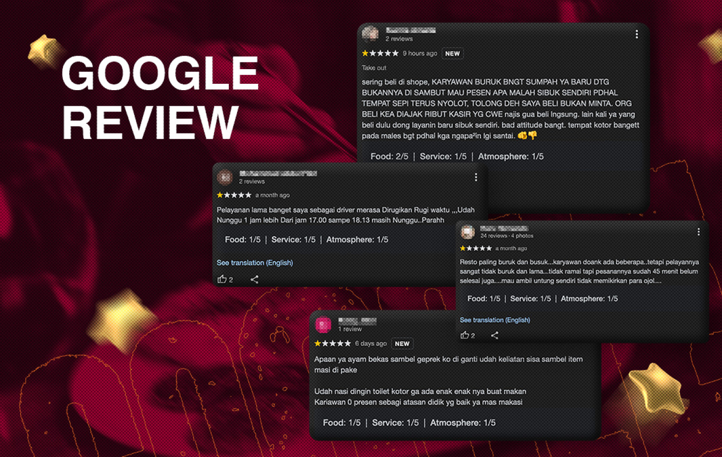 BALAS DENDAM LEWAT ULASAN NEGATIF GOOGLE REVIEW, SEBESAR APA SIH ...