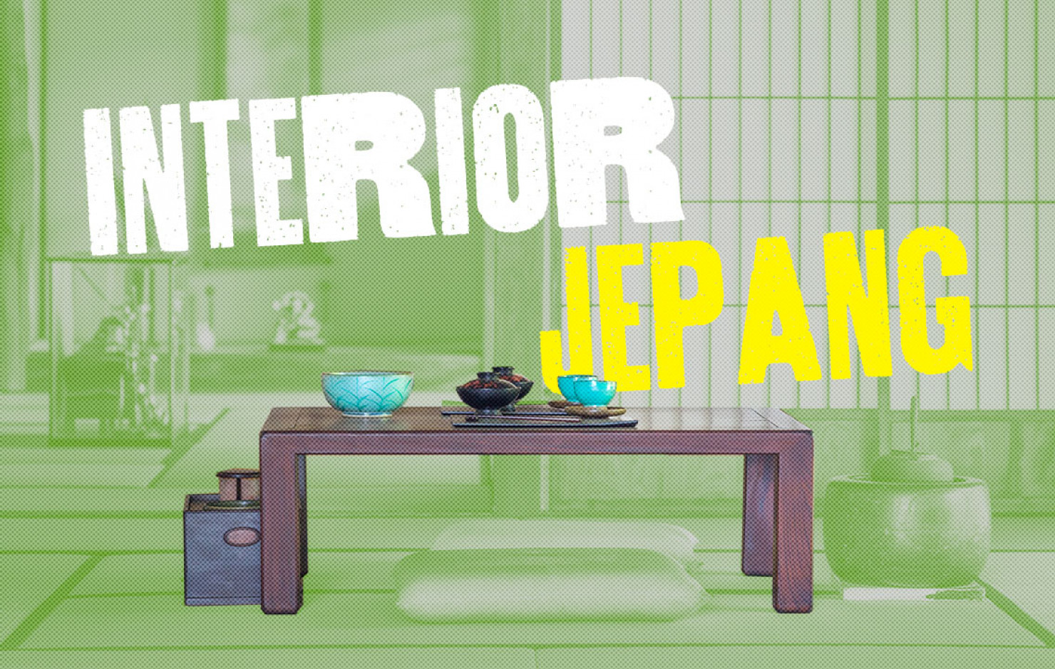 KULIK KONSEP DESAIN INTERIOR ALA JEPANG, SIMPEL DAN ELEGAN