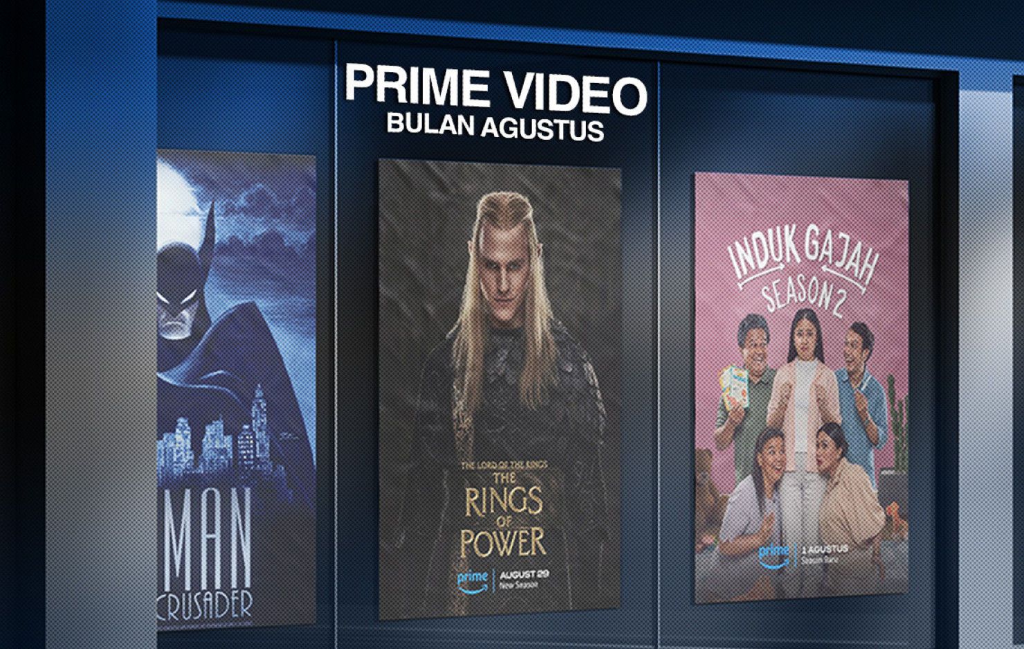 7 REKOMENDASI TAYANGAN PRIME VIDEO BULAN AGUSTUS, ADA INDUK GAJAH SEASON 2