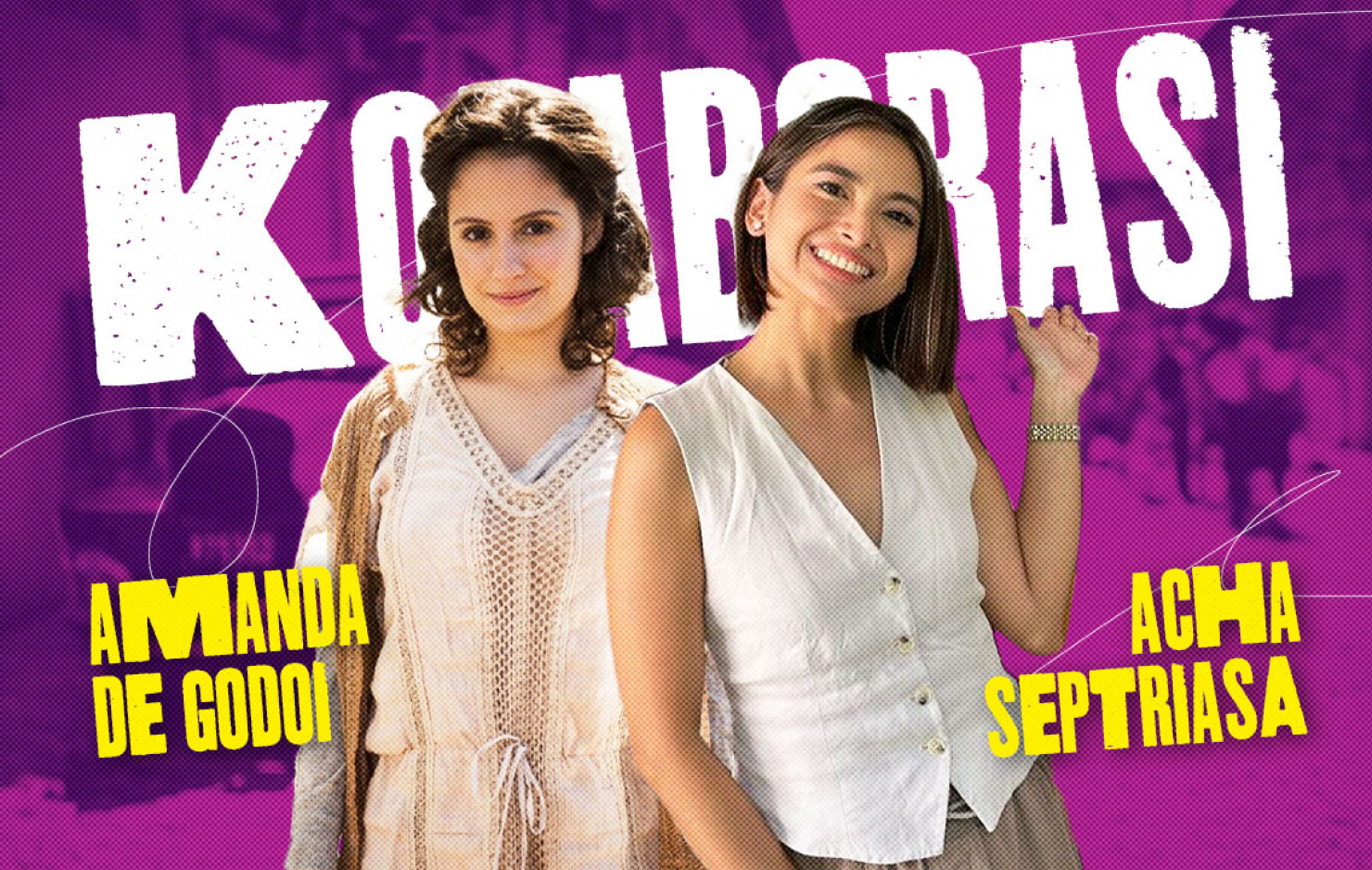 KOLABORASI ANTARA AMANDA DE GODOI DAN ACHA SEPTRIASA DALAM FILM CARL ...